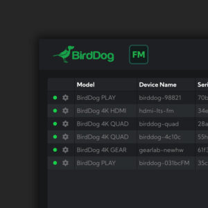 Fleet Manager – BirdDog