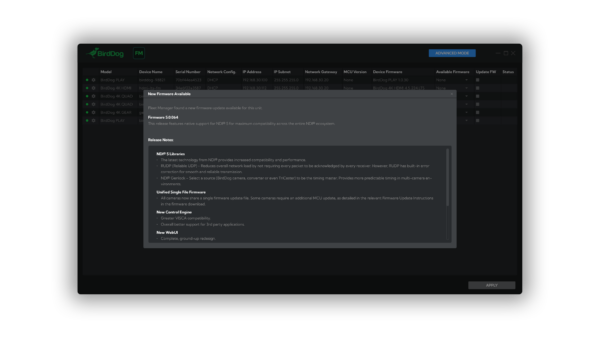Fleet Manager – BirdDog